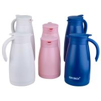 China 750ml Small Travel Vacuum Coffee Pot Metal Stainless Pot Handgrip for sale