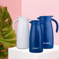 China 750ml Small Travel Vacuum Coffee Pot Metal Stainless Pot Handgrip for sale