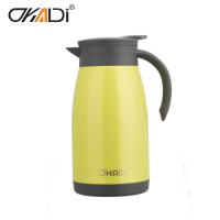 China 750ml Pink Vacuum Coffee Pot Stainless Steel Thermal Coffee Carafe  Thermos Beverage Pot for sale