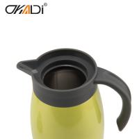 China 750ml Pink Vacuum Coffee Pot Stainless Steel Thermal Coffee Carafe  Thermos Beverage Pot for sale