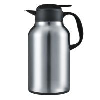 China 32 Oz 2L Steel Vacuum Coffee Pot Stainless Steel Thermal Coffee Carafe for sale