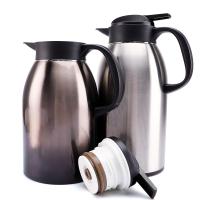 China 32 Oz 2L Steel Vacuum Coffee Pot Stainless Steel Thermal Coffee Carafe for sale