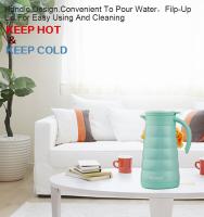 China 27OZ 800ml Vacuum Coffee Pot Metal Double Wall Stainless Steel Thermo Jug Termos Coffee Jug for sale