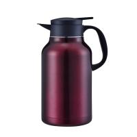 China 60 Oz 2.2 Liter Cafe Camping Coffee Pot Water Double Wall 18/8 Stainless Steel for sale