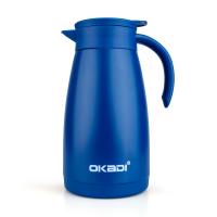 China 1500ml 304 Stainless Steel Insulated Coffee Carafe Pot Thermal Hot Water Pot for sale