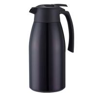 China 1500ml 2000ml Stainless Steel Moka Pot Double Wall Thermal Coffee Tea Pot Insulated for sale
