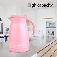 China 1000ml 1500ml  Stainless Steel Vacuum Insulated Coffee Pot With Handle for sale