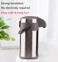 China 3000ML Stainless Steel Coffee Pot Carafe Large Capacity Cold And Hot Coffee Pot With Handle for sale