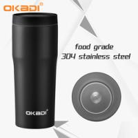 China Hot sell 16OZ Double Walled Insulated Vacuum Stainless Steel Coffee Travel Tumblers Mugs, Wholesale Custom Tumbler Cups in bulk for sale