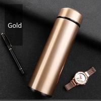China 24 Hrs Heat Insulated Double Wall Vacuum Flask Bottle Coffee 17oz Stainless Steel Water Bottle With Tea & Coffee Filter for sale