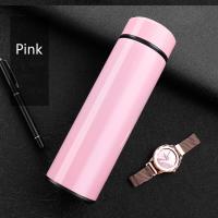 China 24 Hrs Heat Insulated Double Wall Vacuum Flask Bottle Coffee 17oz Stainless Steel Water Bottle With Tea & Coffee Filter for sale
