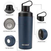 China Hight Quality Custom Logo 530ml Metallic Thermo Vacuum Flasks Stainless Steel Insulated Sports Water Bottle for sale