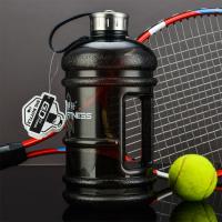 China Large Capacity BPA Free Wide Mouth Large 1L 2L 3L 5L Clear Plastic Bottle Half Gallon Water Jug PETG GYM Water Bottle for Gym for sale