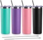 China USA  Warehouse Stainless Steel Double Wall Tumblers Blank Sublimation Skinny Tumbler Cup, Slim Vacuum Travel Tumbler for Coffee for sale