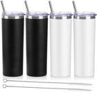 China USA  Warehouse Stainless Steel Double Wall Tumblers Blank Sublimation Skinny Tumbler Cup, Slim Vacuum Travel Tumbler for Coffee for sale
