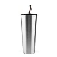 China 12mm Stainless Steel Straw Cup Travel Mugs with Lid, Stainless Steel Drinking 12mm Straw For Boba Milk Bubble Tea Tumbler for sale