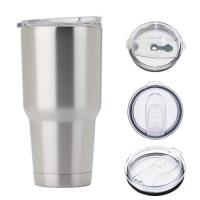 China Wholesale  Blank 30 oz Double Wall Stainless Steel Vacuum Insulated Tumbler Cups With Lid And Straw for sale
