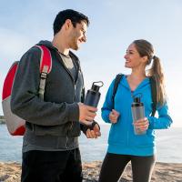 China New Style Vacuum Flask Stainless Steel Portable Thermos Bottle Outdoor Sports Water Bottle Bicycle Travel Mug for sale
