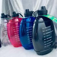 China 2023 Hot Selling  One Gallon Water Bottle 1 Gallon Motivational Water Jug for sale