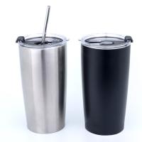 China 600ML Double Wall Vacuum Insulated Travel Drinking Cup Stainless Steel Vacuum Thermal Insulated Travel Mug for sale