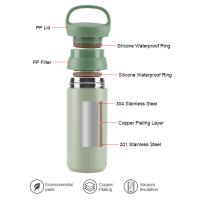 China 12OZ Tumbler stainless Steel Coffee Mug Double Wall Vacuum Insulated Tea Cup With Lid Travel Mugs Lovely Kids Cups For Milk for sale