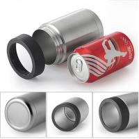 China Insulated Beer Can Cooler 12oz Can Cooler Stainless Steel Beer Bottle Coffee Mug Skinny Tall Can Drink Holder for sale