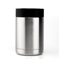 China Insulated Beer Can Cooler 12oz Can Cooler Stainless Steel Beer Bottle Coffee Mug Skinny Tall Can Drink Holder for sale