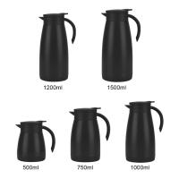China Stainless Steel Vacuum Insulated Thermos Jug Hot Water Drinking Thermal Tea Portable Coffee Kettle for sale
