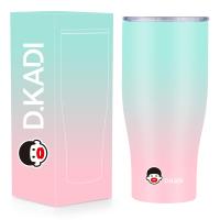 China Stainless Steel Vacuum Tumbler Travel Mugs With Straw for sale