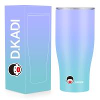 China Stainless Steel Vacuum Tumbler Travel Mugs With Straw for sale