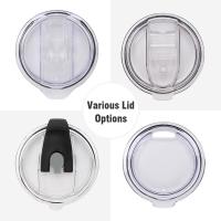 China Stainless Steel Vacuum Tumbler Travel Mugs With Straw for sale