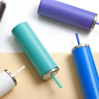 China Camping Travel Stainless Steel Vacuum Tumbler 460ml Capacity for sale