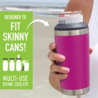 China Double Wall SS Inner 304 Vacuum Drink Cooler For Travel Occasion for sale