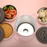 China 1.5L Stainless steel Modern Vacuum Food Container Customized Logo Acceptable for sale