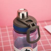 China Customized Color And Logo Plastic Sports Bottle 500ml Capacity for sale