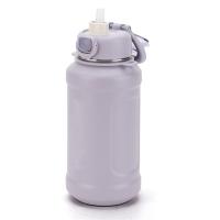 China Straw Type Vacuum Sports Bottle Thermal Insulation 500ml Capacity for sale