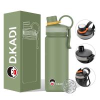 China Double Wall Stainless Steel Vacuum Sports Bottle For Travel 23OZ for sale
