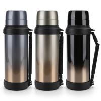 China 600ml 800ml 1000ml Stainless Steel Vacuum Travel Pot Customized Logo for sale