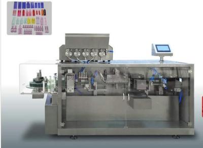 China Automatic Paste Plastic Sheet Forming Filling  Sealing Machine With 5 Filling Nozzles for sale