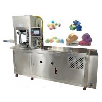 China High Capacity Full Automatic High Speed USA Market Popular Two Colors Bath Bombs Press Machine Bath Salts Fizzy Mold for sale