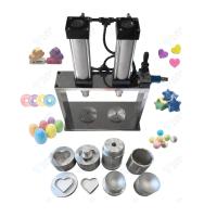 China Hot Sale Pneumatic Manual Small Single four mold Bath Fizzer Bath Bombs Press Making Forming Machine for sale