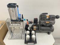 China Hot Sale Pneumatic Manual Small Single four mold Bath Fizzer Bath Bombs Press Making Forming Machine for sale