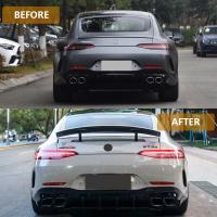 China Other Body Parts for Custom Logo Accepted Rear Bumper of Mercedes W290 GT63 Benz AMG for sale