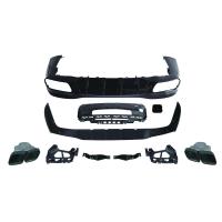 China Custom Logo Accepted AMG GT C190 W290-GT63 Rear Lip Tailpipe Modification for Benz for sale