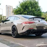 China Custom Logo Accepted AMG GT C190 W290-GT63 Rear Lip Tailpipe Modification for Benz for sale