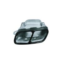 China 304 Stainless Carbon Fiber Exhaust Tip for Benz A Class OEM Yes Custom Logo Accepted for sale