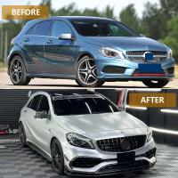 China GT Front Grille Upgrade for 2020- Mercedes Benz W176 A Class Body Kit AMG Design for sale