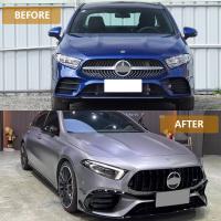 China Morden Luxury Design Style Upgrade Front Body Kit For BENZ W177 Hatchback A45 AMG 19-24 Series Car Facelift for sale