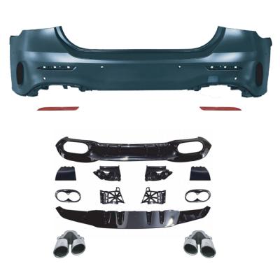 China Mercedes-Benz W177 A45 AMG 19-24 Series Car Facelift Rear Body Kit Upgrade Accessories for sale
