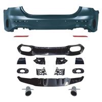 China Upgrade to A35 AMG Hatchback 2019 Mercedes-Benz A-Class W177 Rear Bumper and Tail Throat for sale